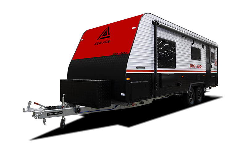 BIG RED NEW AGE CARAVANS Caravans Range - Kratzmann Caravans